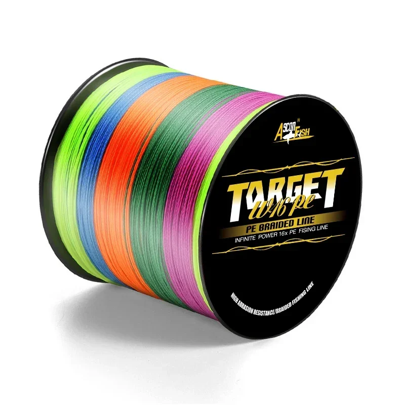 Ascon-Fish-16-Strands-Braided-Fishing-Line-1500m-Multifilament-Line-for ...