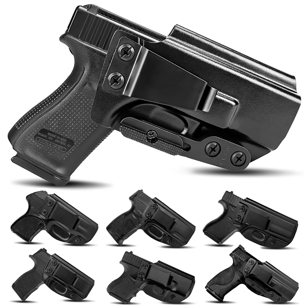 IWB Gun Holster Concealed Carry Kydex Pistol Gun Holster Quickdraw ...