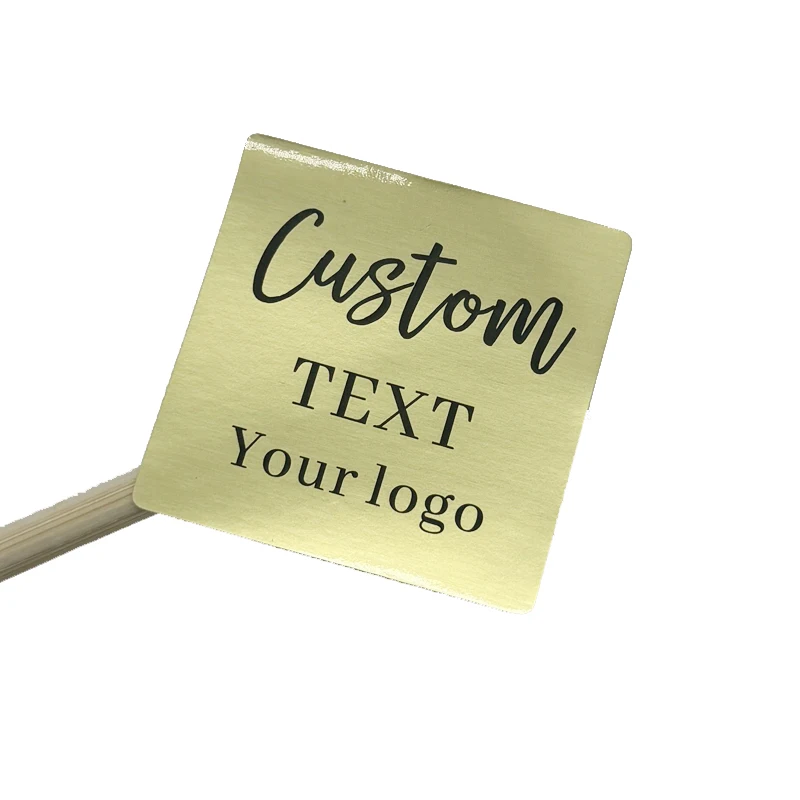 Customized Waterproof Matte Gold Labels, Commercial Use Water Bottle ...