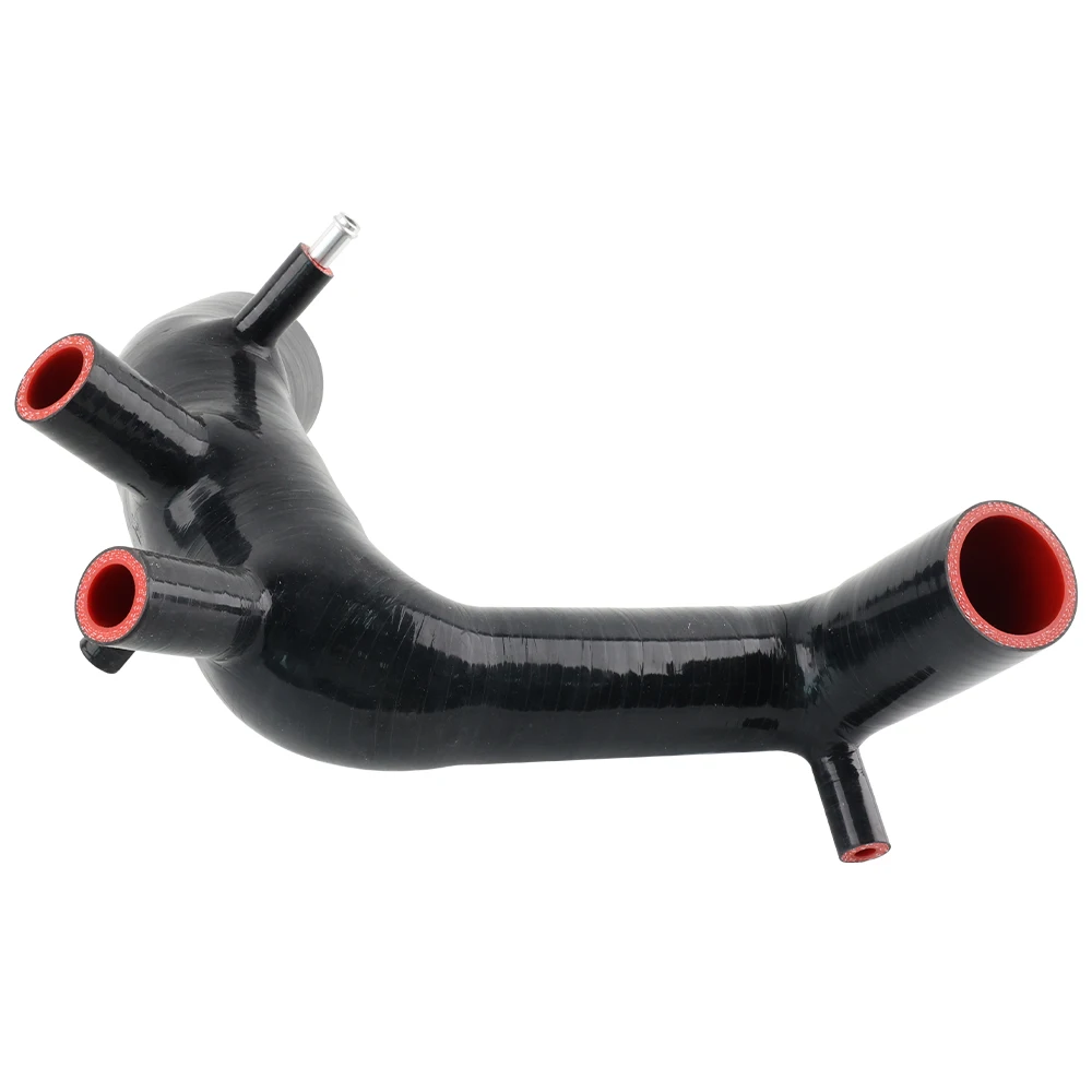 Inlet-Air-Intake-Kit-Hose-Turbine-Intake-Silicone-Pipe-Black-Fit-For ...