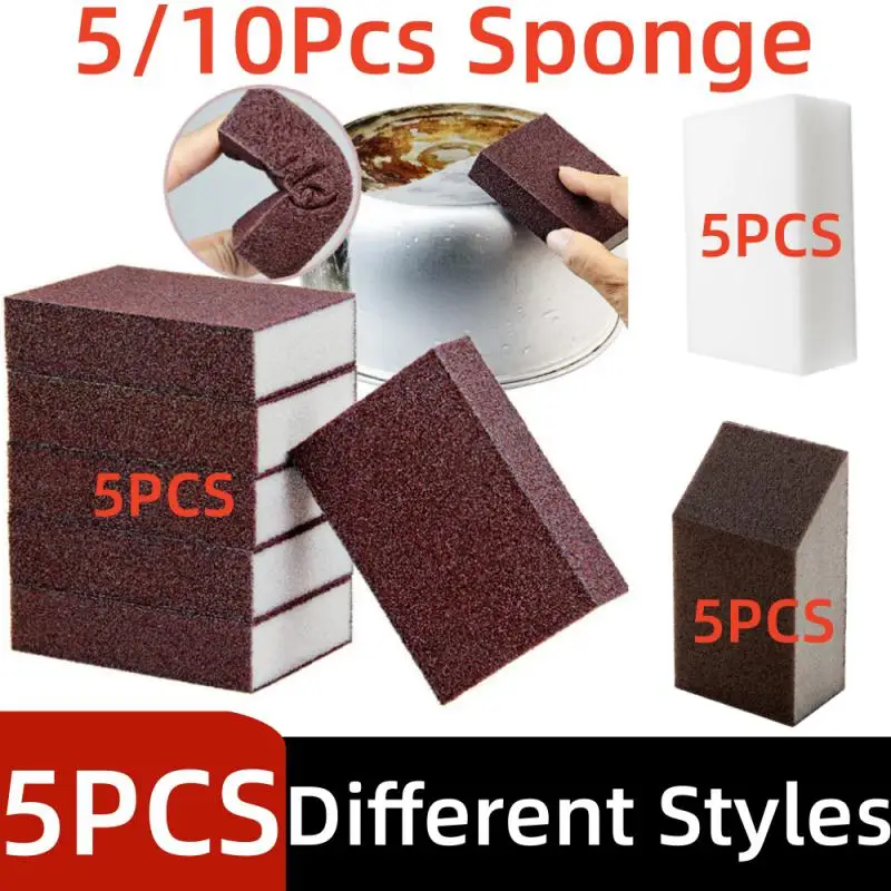 10pcs-Sponge-Erasers-Carborundum-Removing-Rust-Cleaning-Sponge-Brush ...