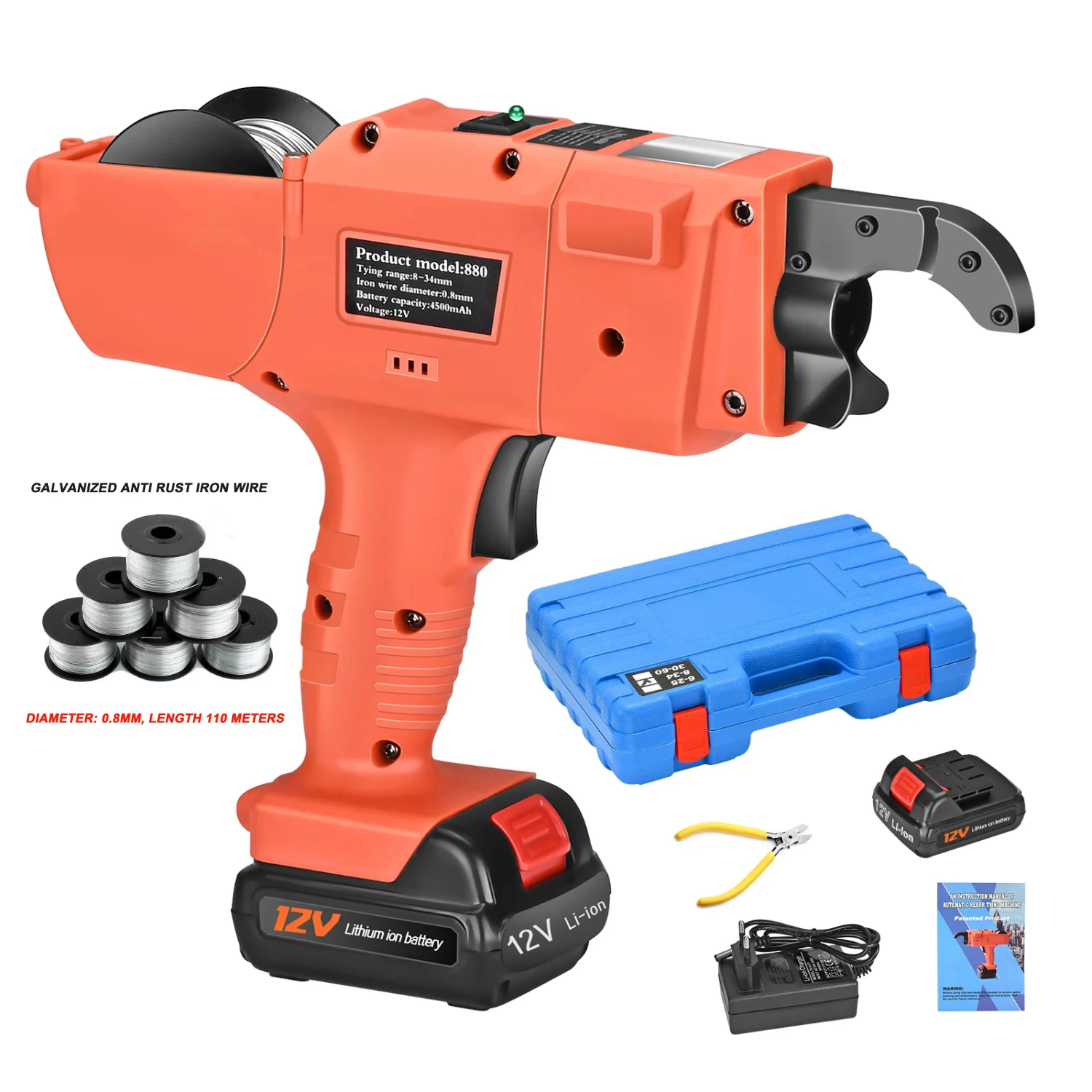 Rebar Tie Tool High Quality Automatic Rebar Tying Machine Rebar Tier ...