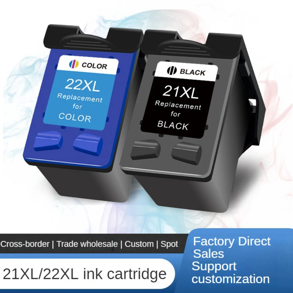 Cartucho de tinta para impresora HP Deskjet, Color negro, cian, Magenta ...