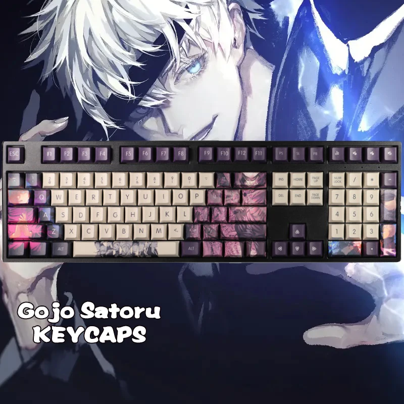 Jujutsu-Kaisen-Gojo-Satoru-Keycap-Cool-Man-Anime-Keycap-Mechanical ...