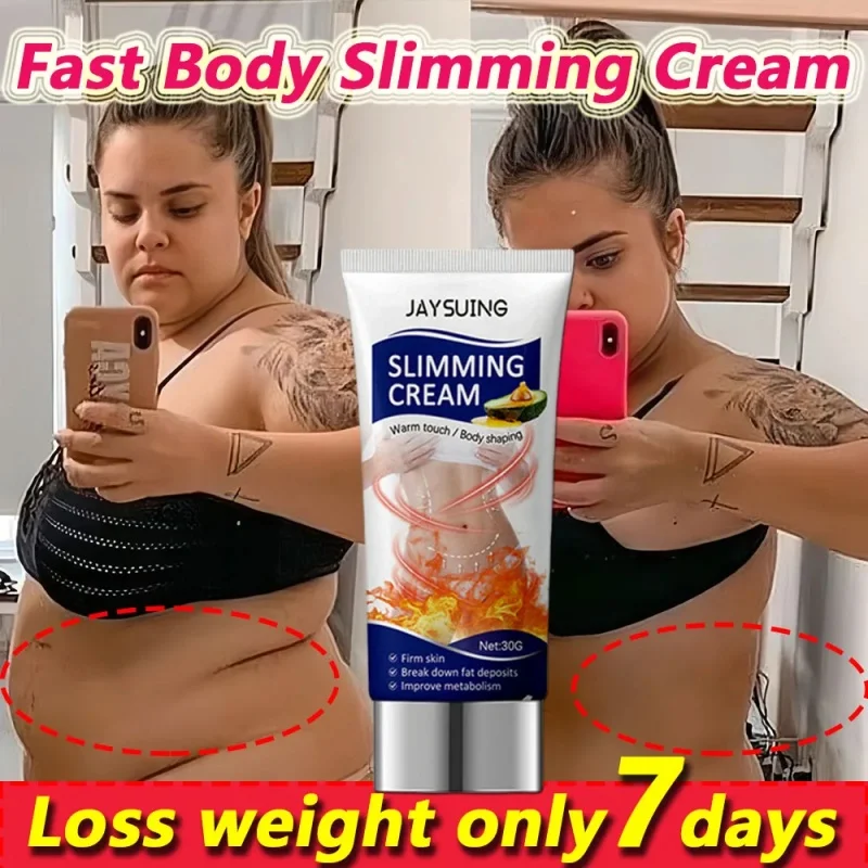 Fast-Effective-Body-Slimming-Cream-Fat-Burn-Weight-Loss-Remove-Belly ...