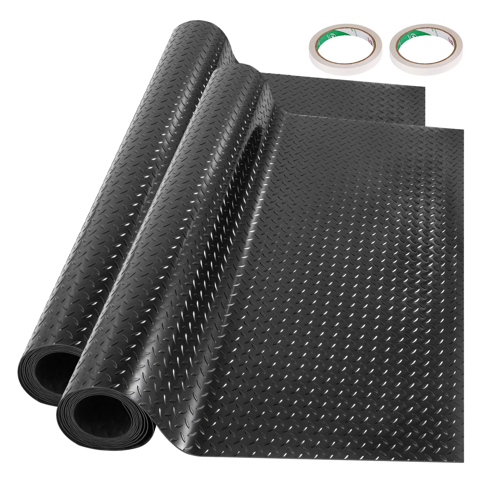 VEVOR-tapis-de-sol-de-Garage-en-PVC-2-rouleaux-14-7x3-6-pieds-paisseur ...