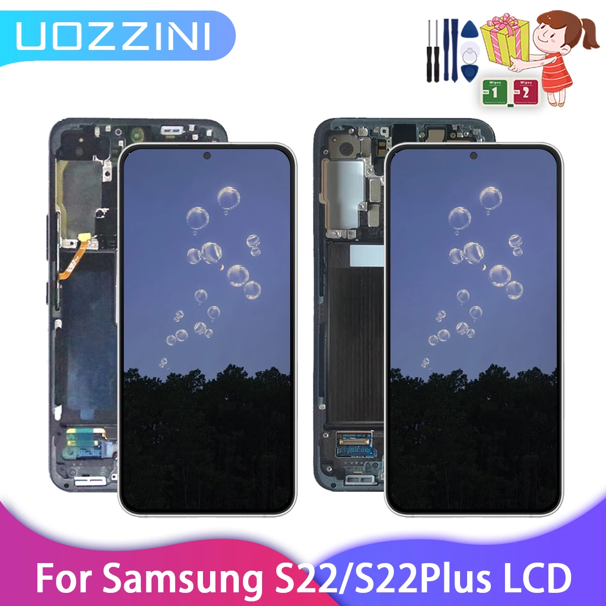 AMOLED-For-Samsung-Galaxy-S22-S901B-S901B-DS-S901U-LCD-Touch-Screen-For ...