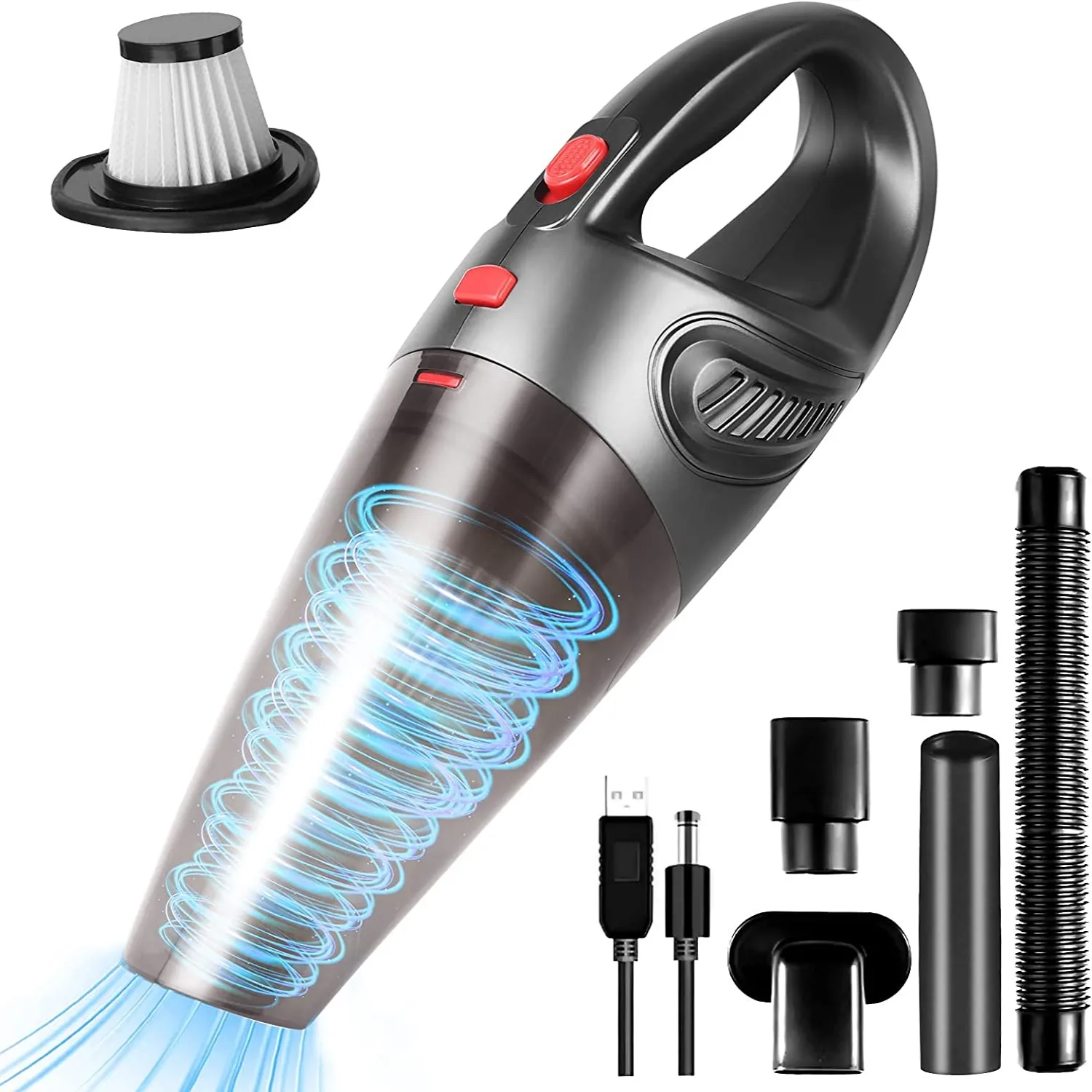Handheld-Vacuums-Cordless-120W-8500PA-USB-Portable-Handheld-Hoover-3H ...