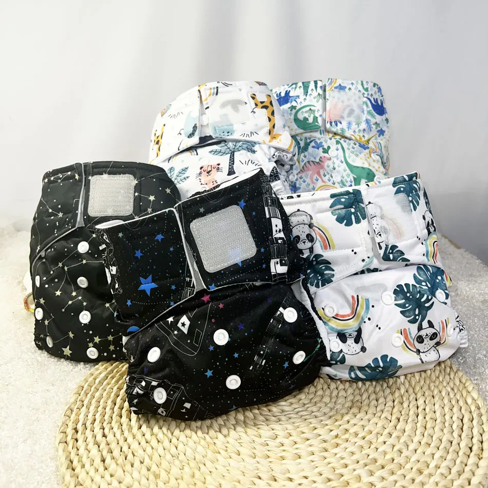 Miababy-Hook-Loop-Washable-Eco-friendly-Baby-Cloth-Diaper-Ecological ...