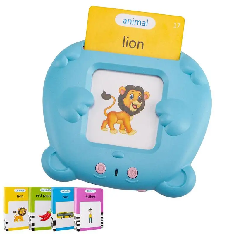 Electronic-Early-Education-Machine-112-PCS-Talking-Flashcards-See-And ...