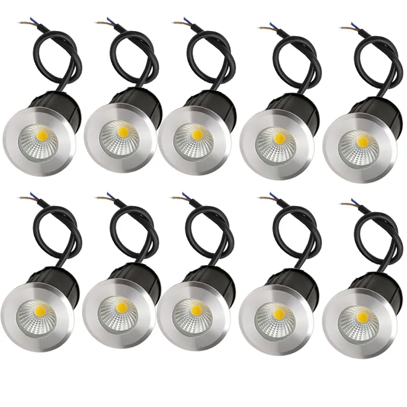 10PCS LED Underground Light 5W 7W10W IP67 Waterproof Floor Lamp Outdoor ...