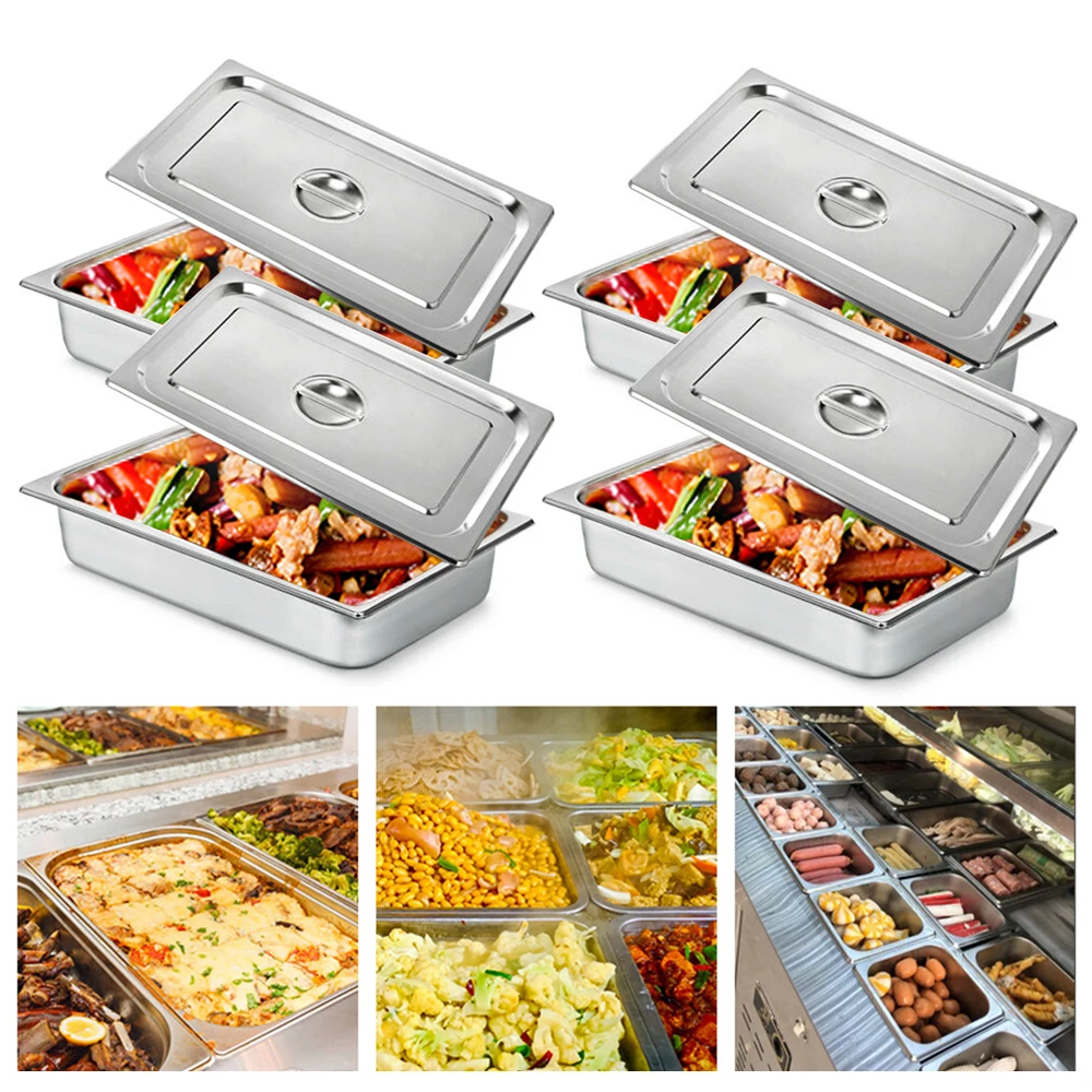4-Pack-4-Deep-Stainless-Steel-Full-Size-Steam-Table-Pans-Food-Prep-Pan ...