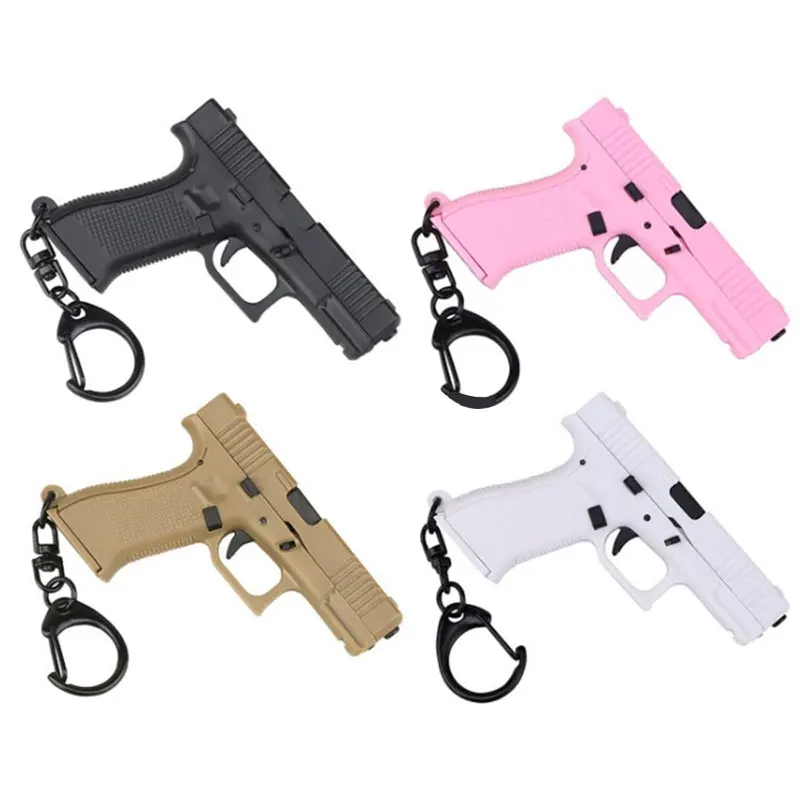 1pc-Tactical-Pistol-Shape-Keychain-Mini-Portable-Decoration-Detachable ...