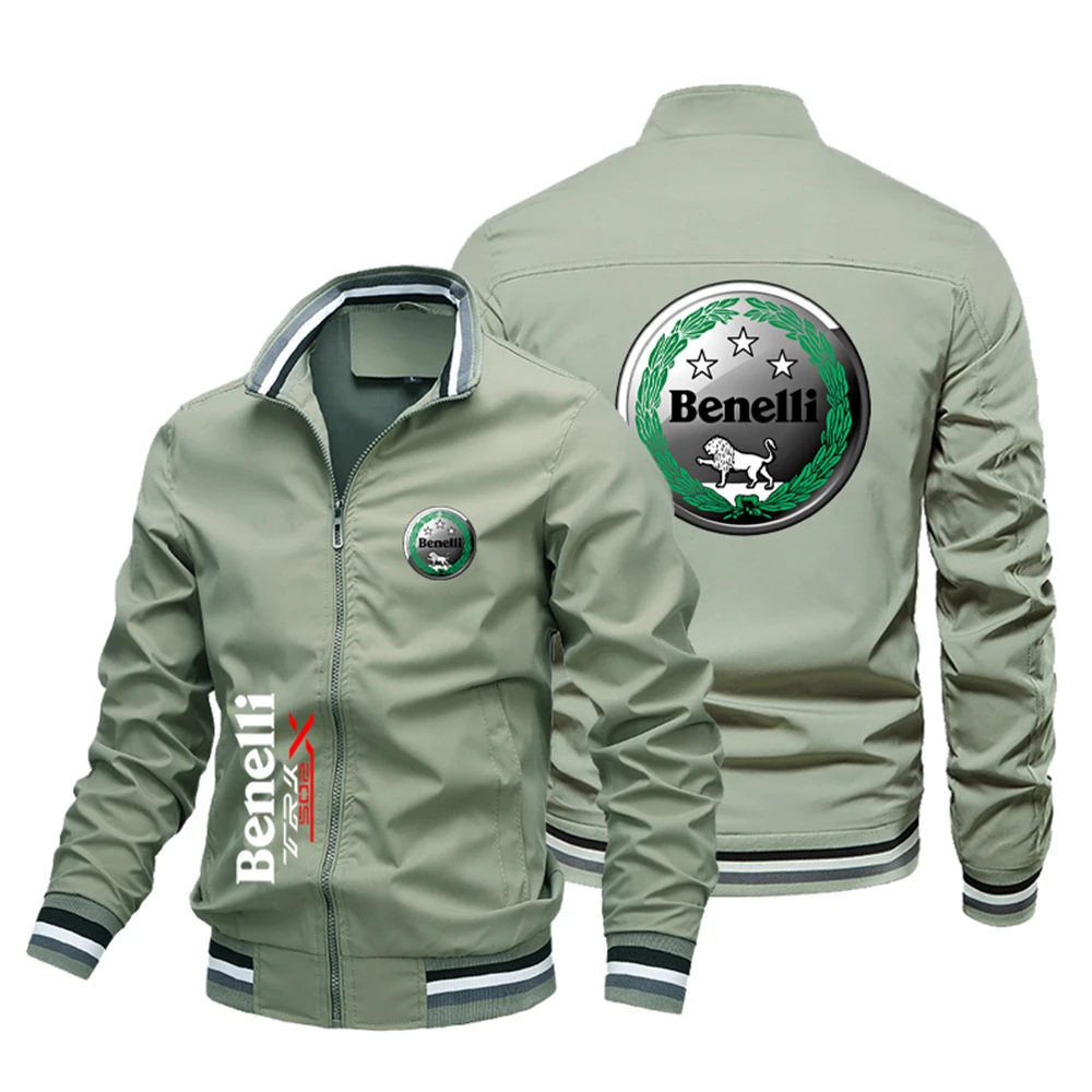 Benelli-Logo-Printed-Jacket-Basketball-Jacket-Outdoor-Sports-Jacket-Men ...
