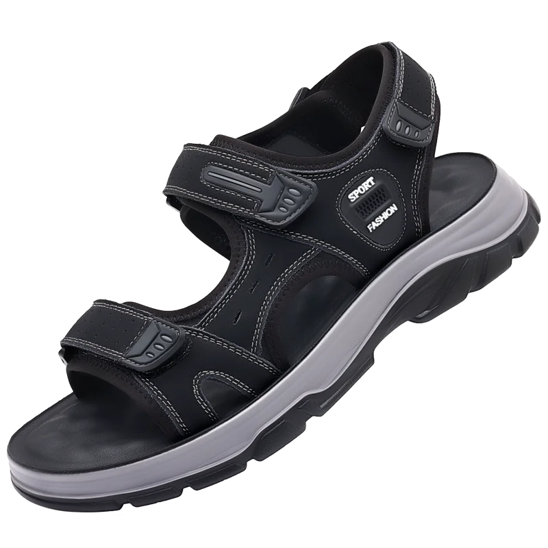 Comfortable Hiking Men's Sandals Summer Waterproof Sandal Walking Beach ...