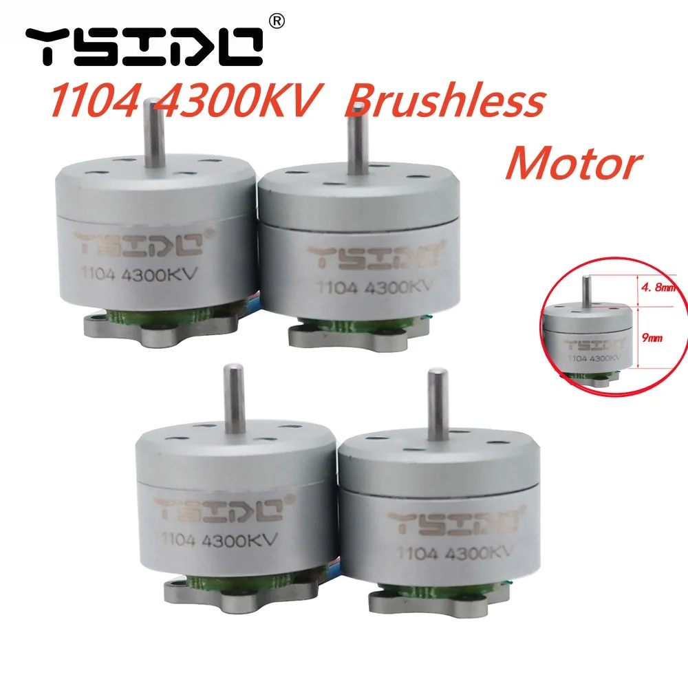 Micro-1104-HM-Brushless-Motor-1-2S-4300KV-Mini-RC-Quadcopter-Drone-for ...