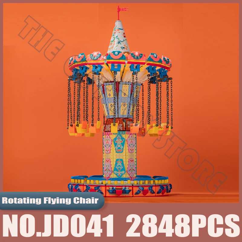 Amusement-Park-Rotating-Flying-Chair-Model-Fairground-JD041-Building ...