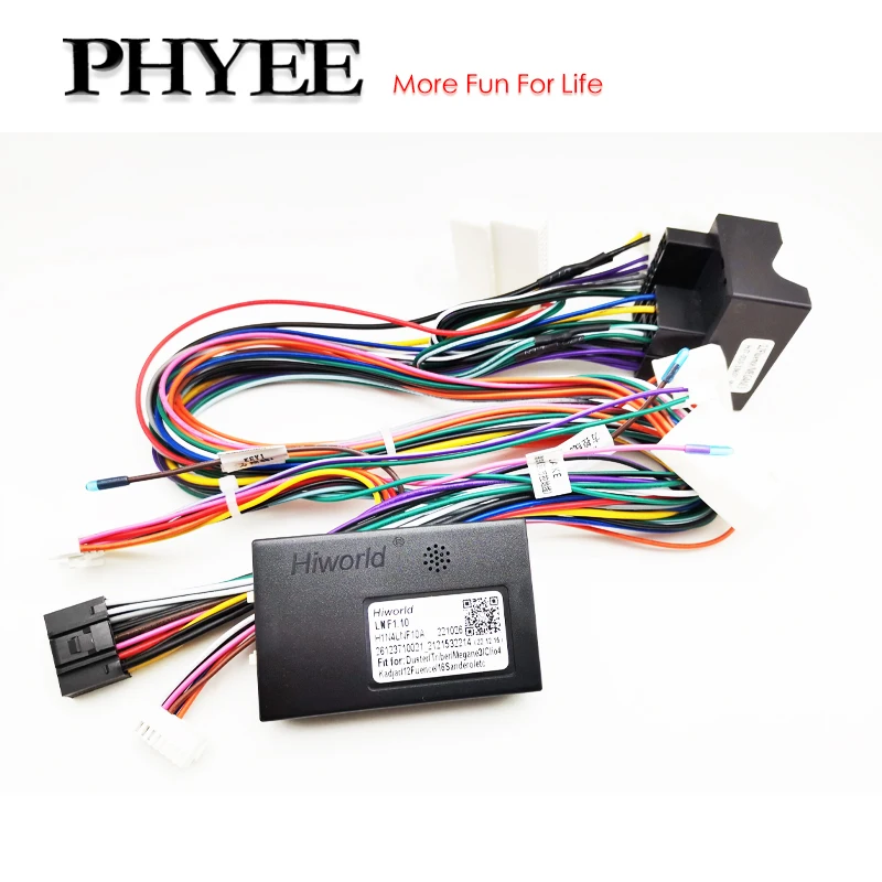 Quadlock Wiring Harness CAN Bus Decoder 16 Pin Plug to 12 Pin Connector ...