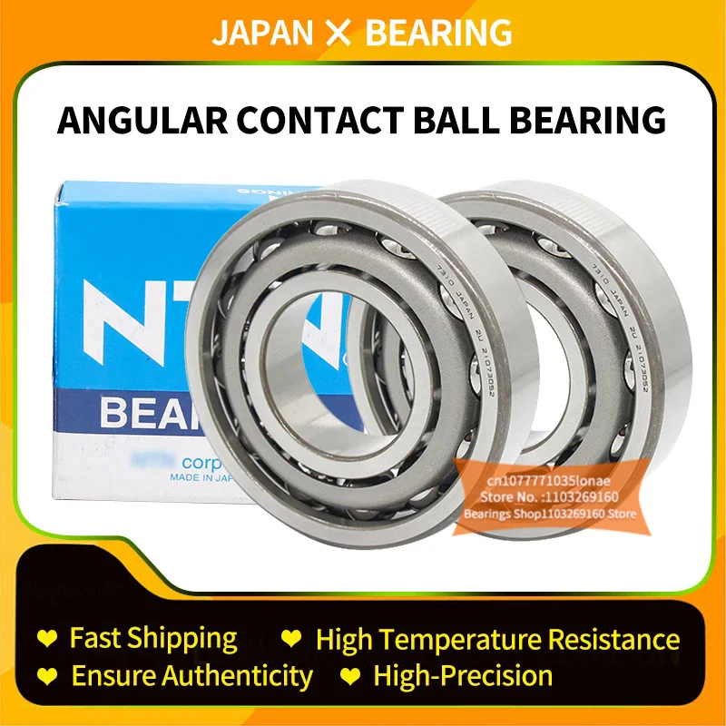 NTN-MADE-IN-JAPAN-Angular-Contact-Ball-Bearing-7018-7019-7020-7022-7024 ...
