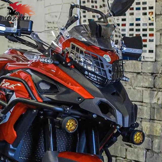 Motorcycle TRK502X Headlight Headlamp Grille Shield Guard Protector For ...