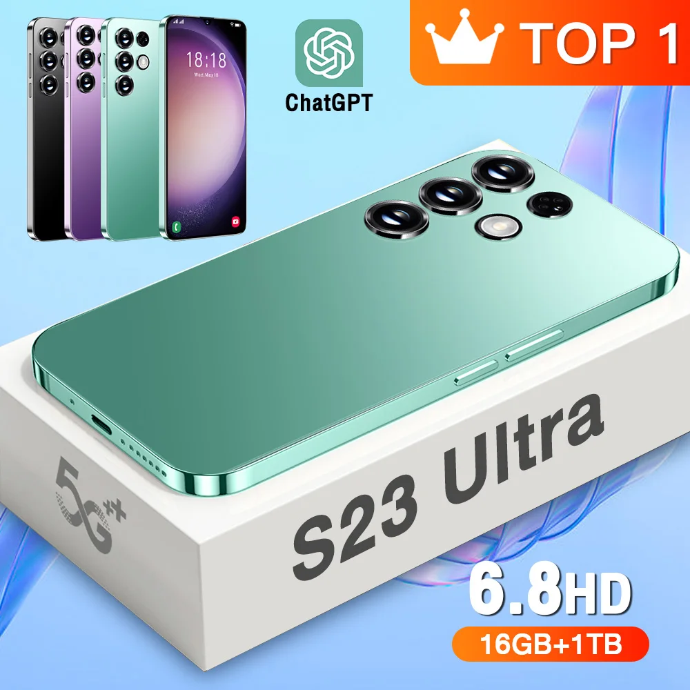 New-Original-S23-Ultra-6-8inch-Smartphone-Android-Phone-Cell-Phone ...