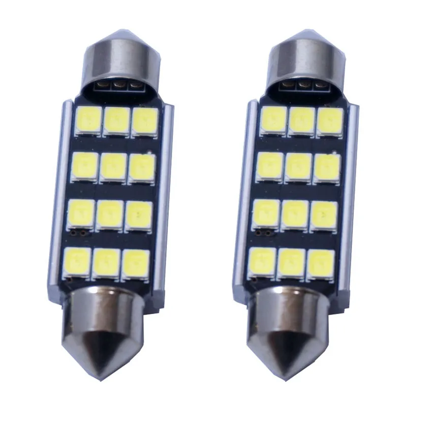 211 212 211 2 Festoon C5W Led Bulbs 42mm Light Canbus Error Free for ...