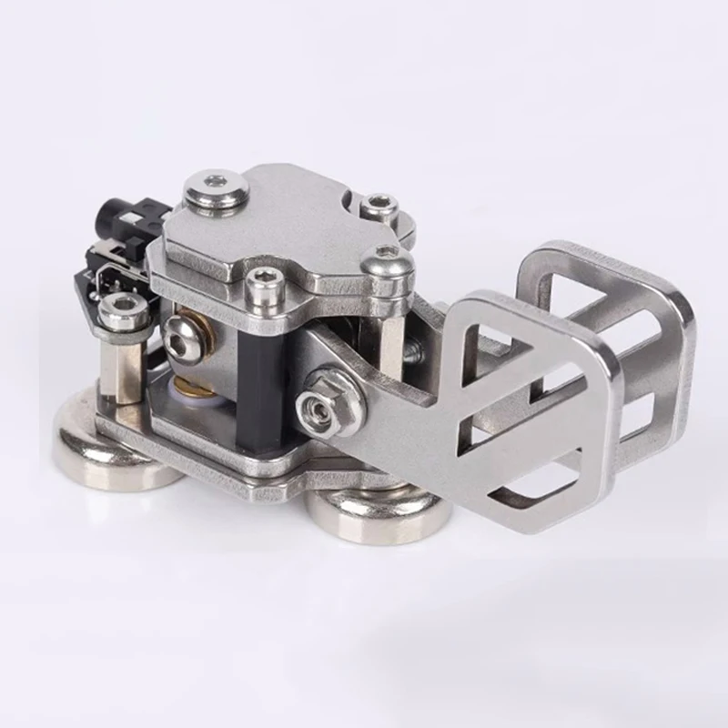 Mini-CW-Morse-Code-Key-Stainless-Steel-Double-Paddle-Auto-Key-Morse ...