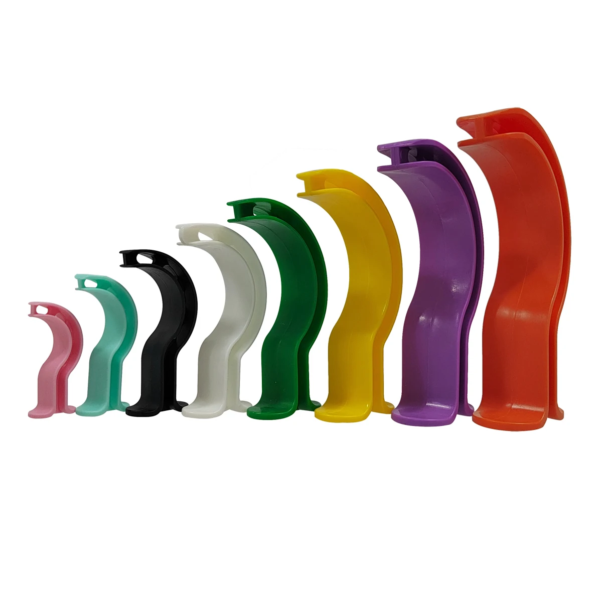 8Pcs/Set New Design Color Coded Disposable Oropharyngeal Airway Guedel ...