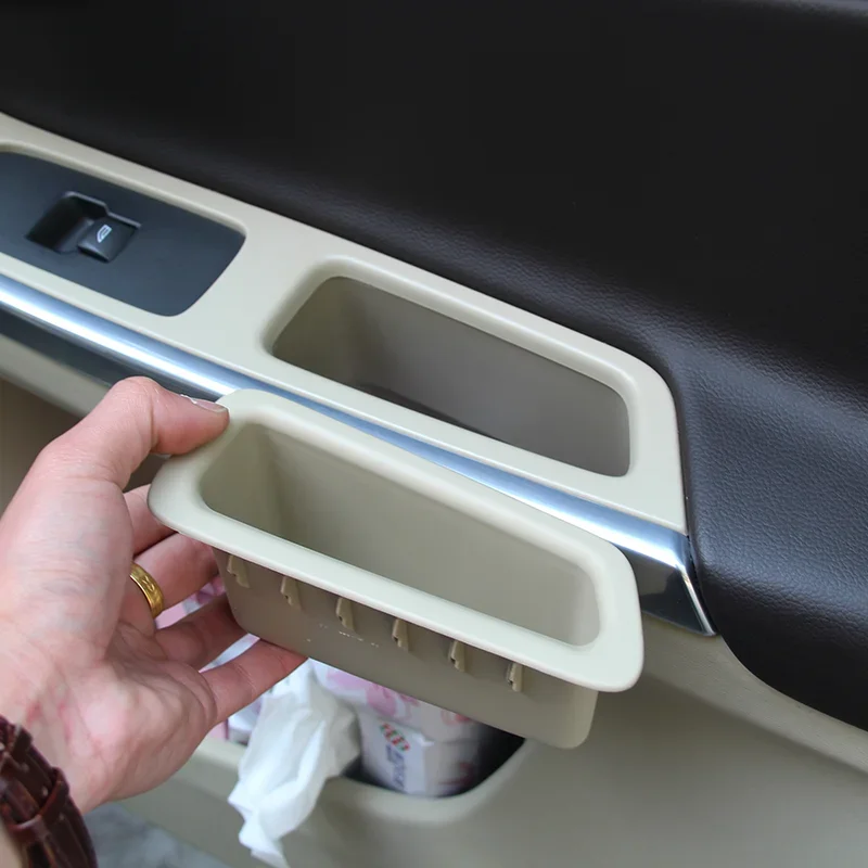 For-Volvo-XC60-14-17XC60-door-storage-box-car-interior-storage-tray ...