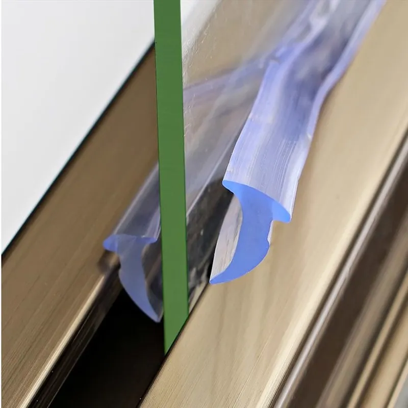 1M Window Glass PVC Transparent fixed Seal Dustproof Sound insulation ...