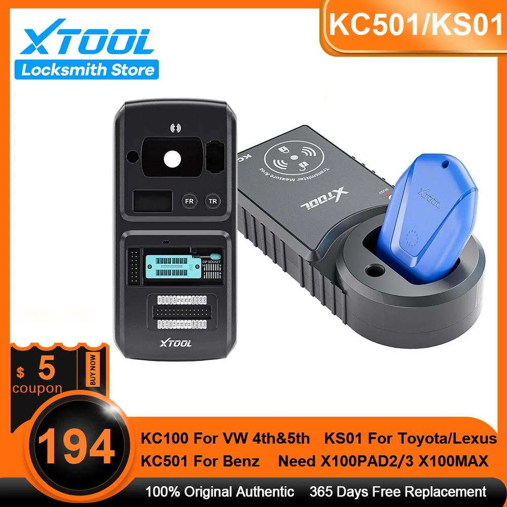 2022 Xtool Kc501 Kc100 Ks-01 Ks01 Obd2 Diagnostic For X100 Pad2 Pad3 ...
