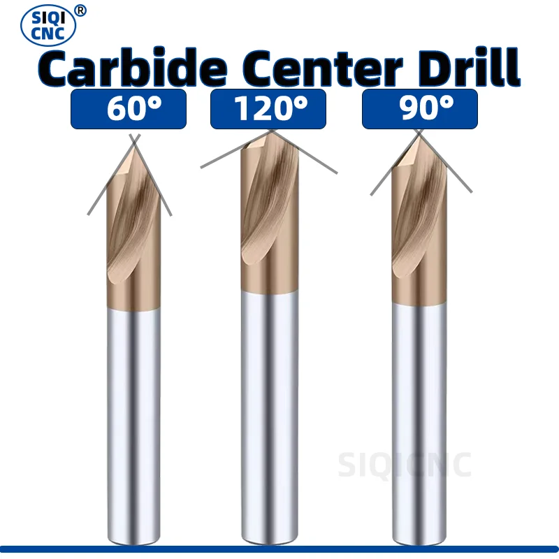 Carboneto de 60 90 120 graus cnc ponto broca inicial inicial local ...