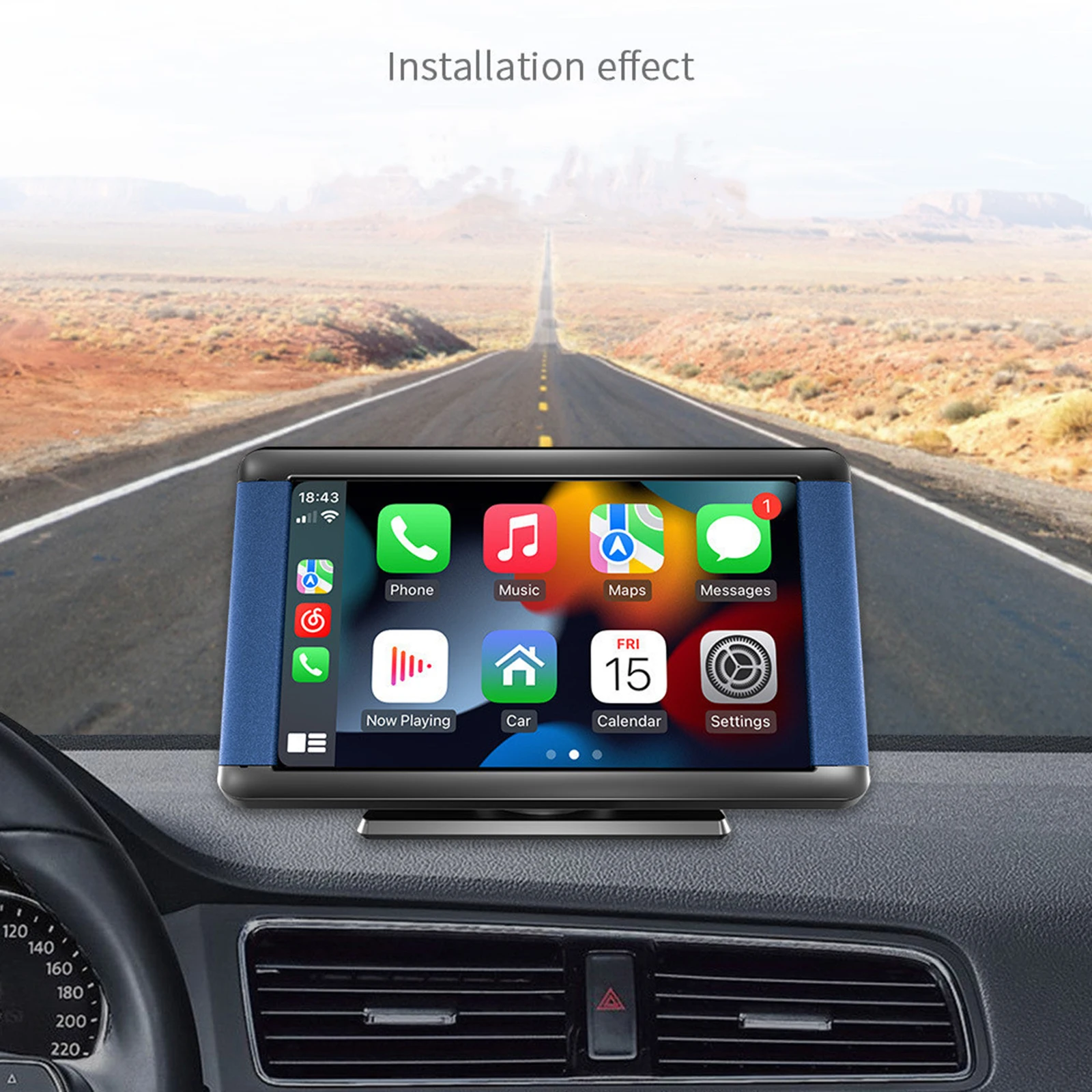 Wireless-Portable-Car-Multimedia-Player-7-inch-Dash-Mount-Touchscreen ...