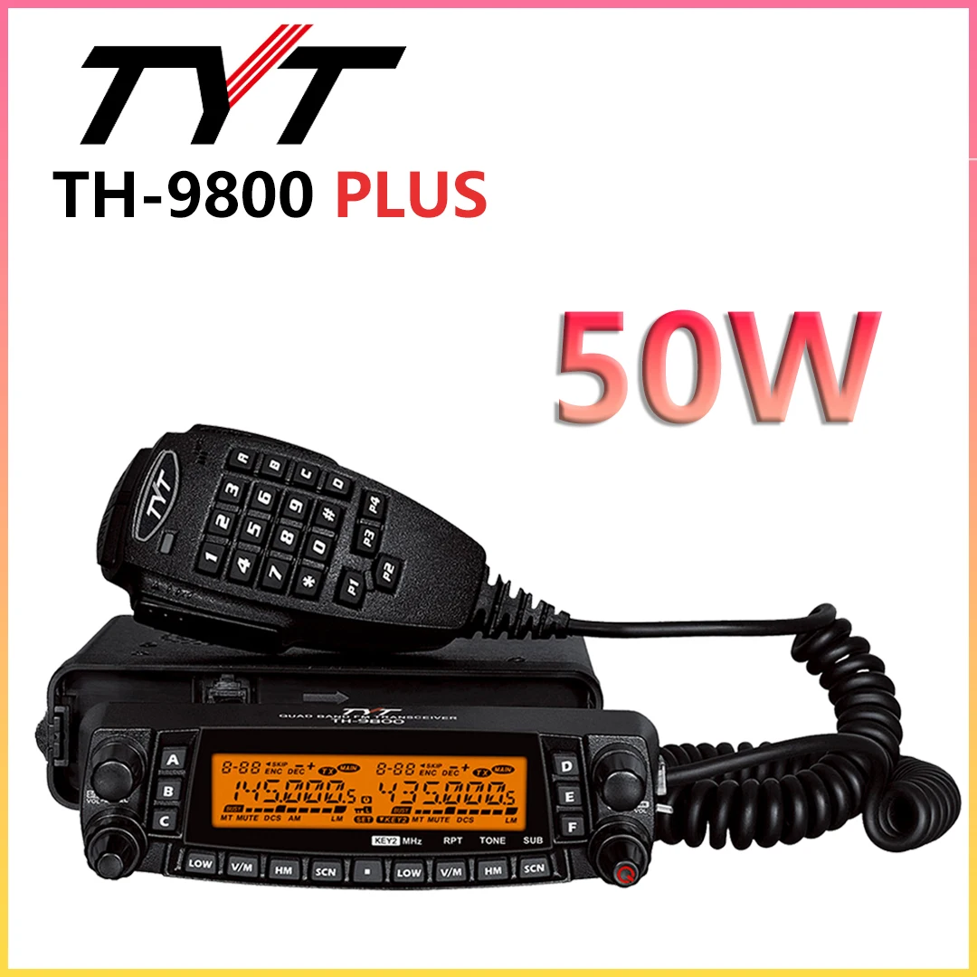 TYT-TH-9800-PLUS-Quad-Band-Mobile-Radio-Amateur-HF-BASE-Station-for ...