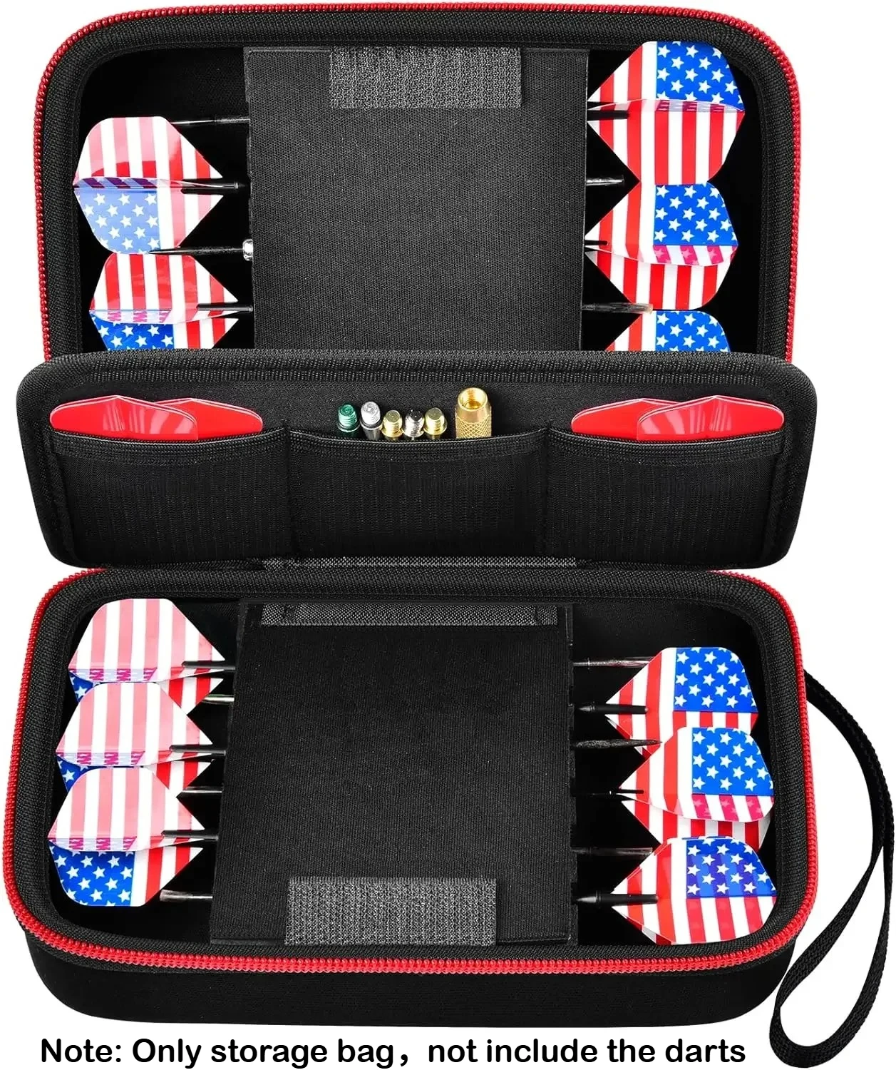 Dart Case Holder Bag for 12 pcs Steel and Soft Tip Darts Set, Storage ...