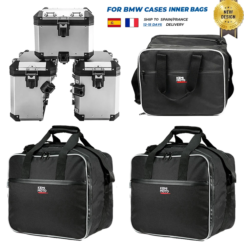 Motorcycle Luggage Bags For Bmw R1200gs Adv Black Inner Bags R 1200 Gs ...