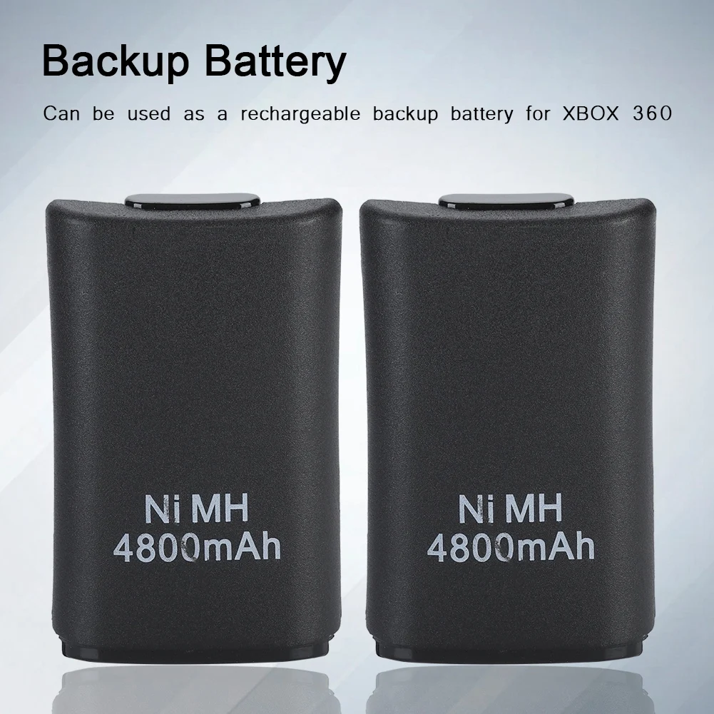 For-XBOX-360-Rechargeable-Battery-Pack-4800mah-Replacement-Battery-Pack ...