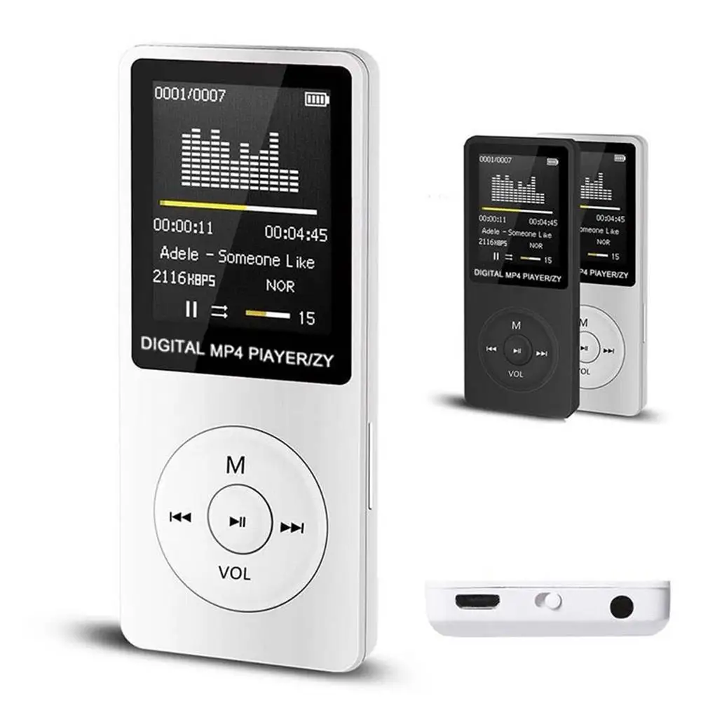 Mini-Walkman-MP3-Player-1-8inch-Multi-language-Bluetooth-5-0-Student ...