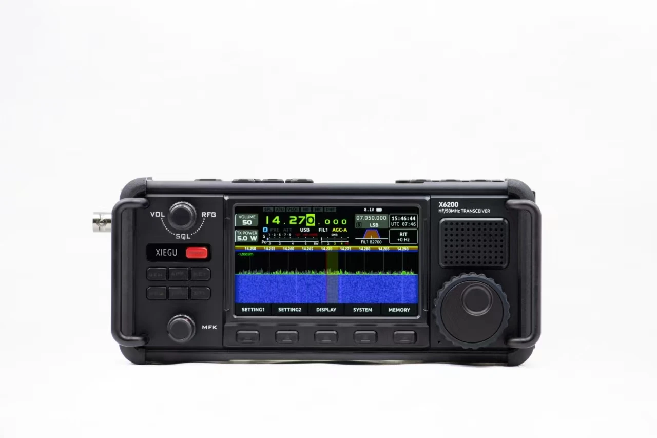 Newest-Xiegu-X6200-HF-50MHz-Compact-type-Amateur-Portable-Radio-Transceiver-WFM-Aviation-Wide ...