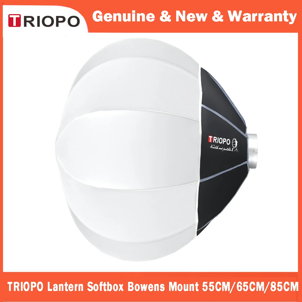 TRIOPO-Lantern-Softbox-Light-Modifier-55-65-85cm-Quick-Release-for ...