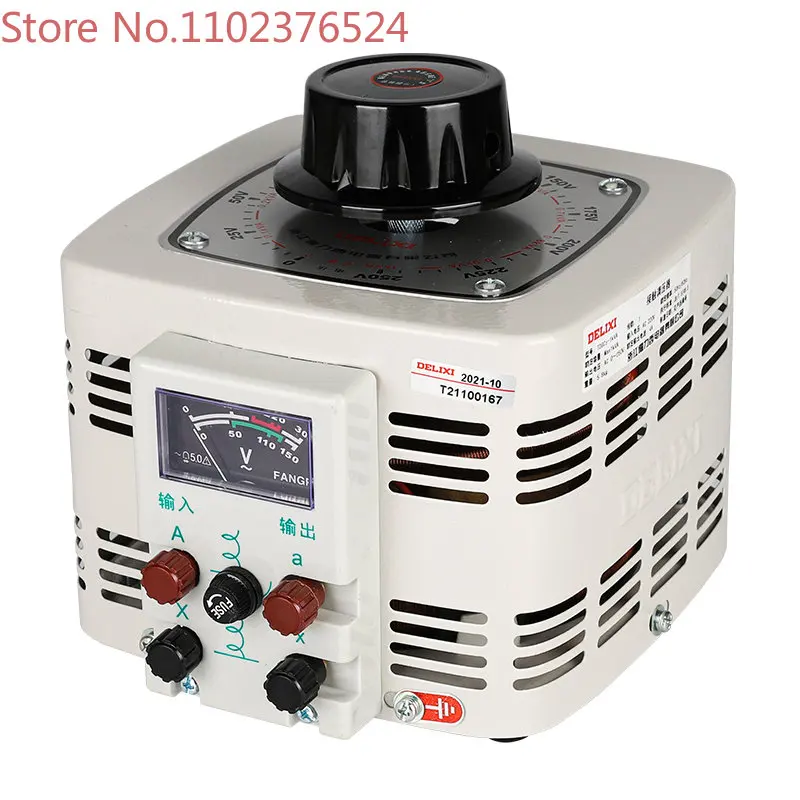 Delixi-AC-contact-voltage-regulator-TDGC2-high-power-single-phase-220V-transformer-regulator ...
