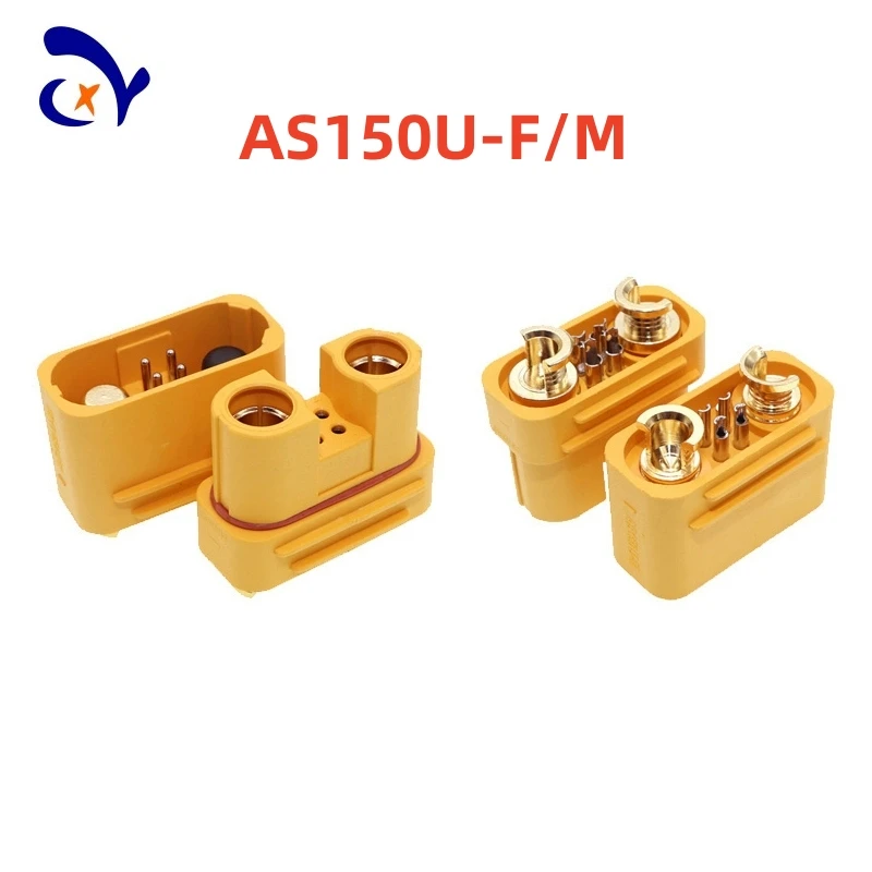 1Pair-1Pcs-AS150U-Connector-Amass-Male-Female-Waterproof-Plug-DC-High ...