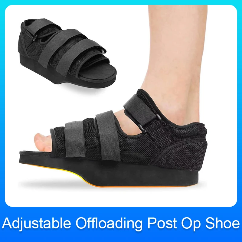 Adjustable Post Toe Surgery Shoes Reduce Pressure Forefoot Offloading ...