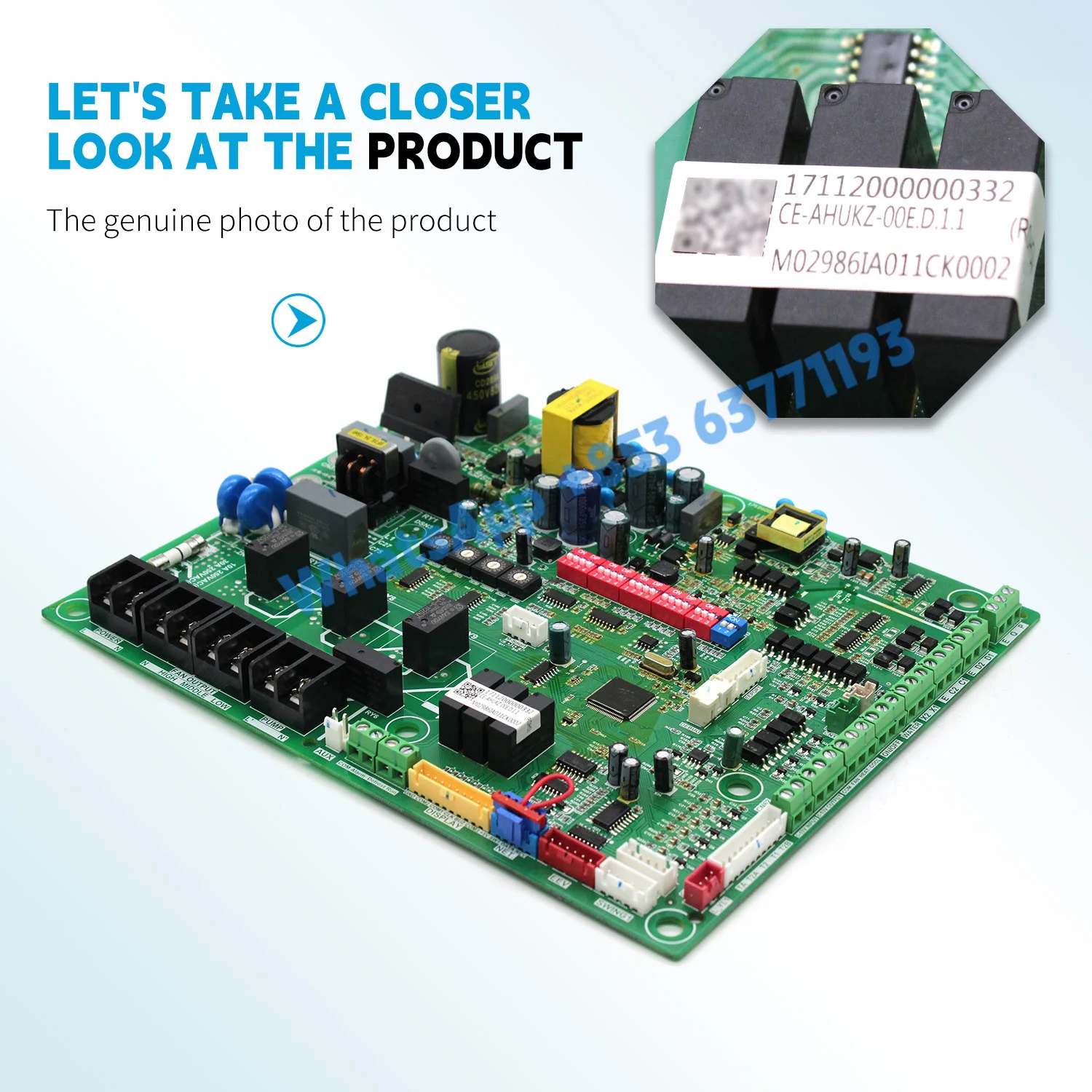 New Indoor Main Control Board Assembly pcb 17112000000332 For Midea VRF ...