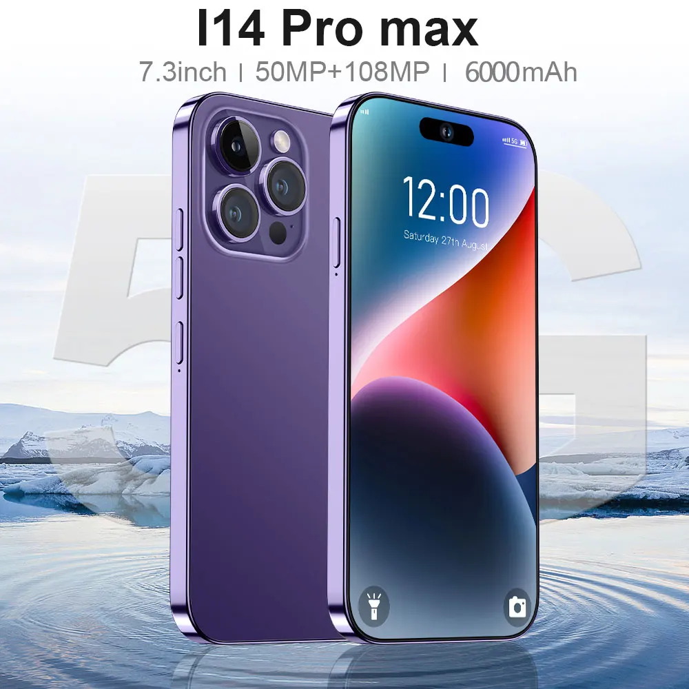 i14-Pro-Max-Smartphone-7-3-inch-Full-Screen-4G-5G-Cell-Phone-6000mAh ...