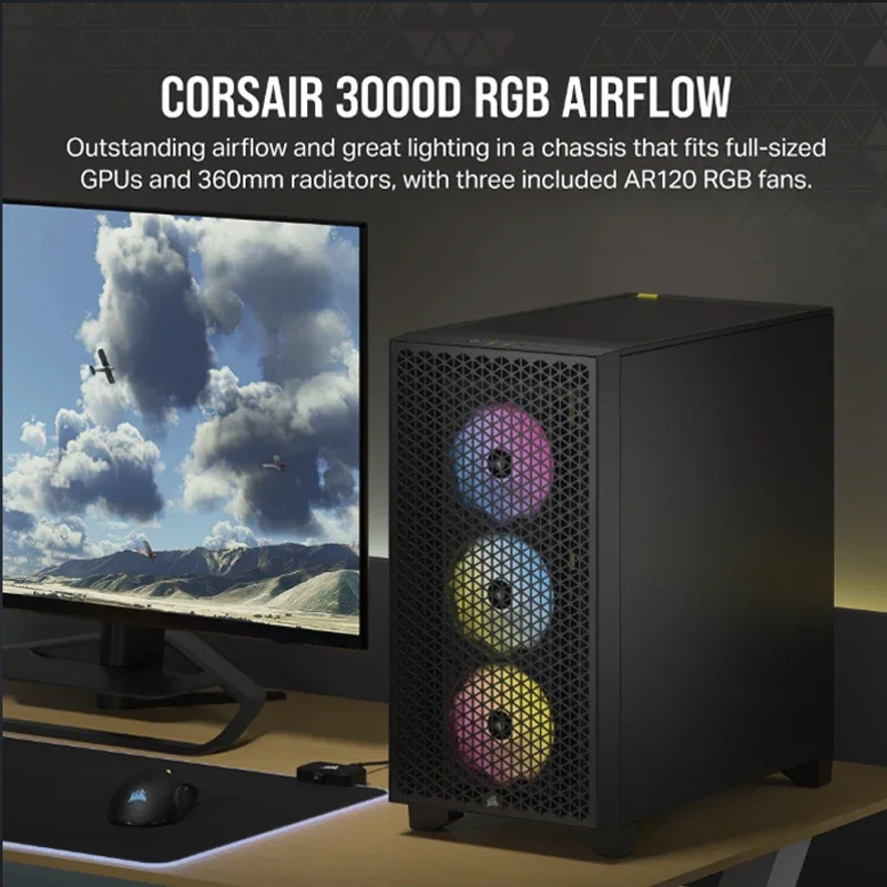 CORSAIR-Chassis-ATX-de-torre-m-dia-com-design-eficiente-de-alto-fluxo ...