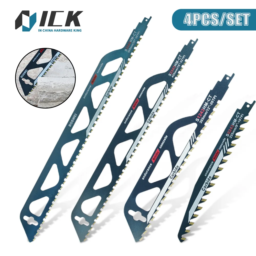 Versatile Alloy Reciprocating Saw Blade for Cutting Bubble Brick Hollow ...