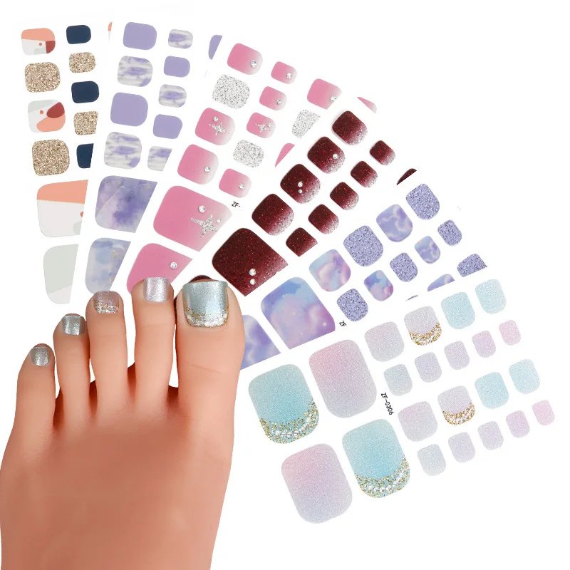 22Tips-Summer-Adhesive-Full-Cover-Toenail-Stickers-DIY-Color-Diamonds ...