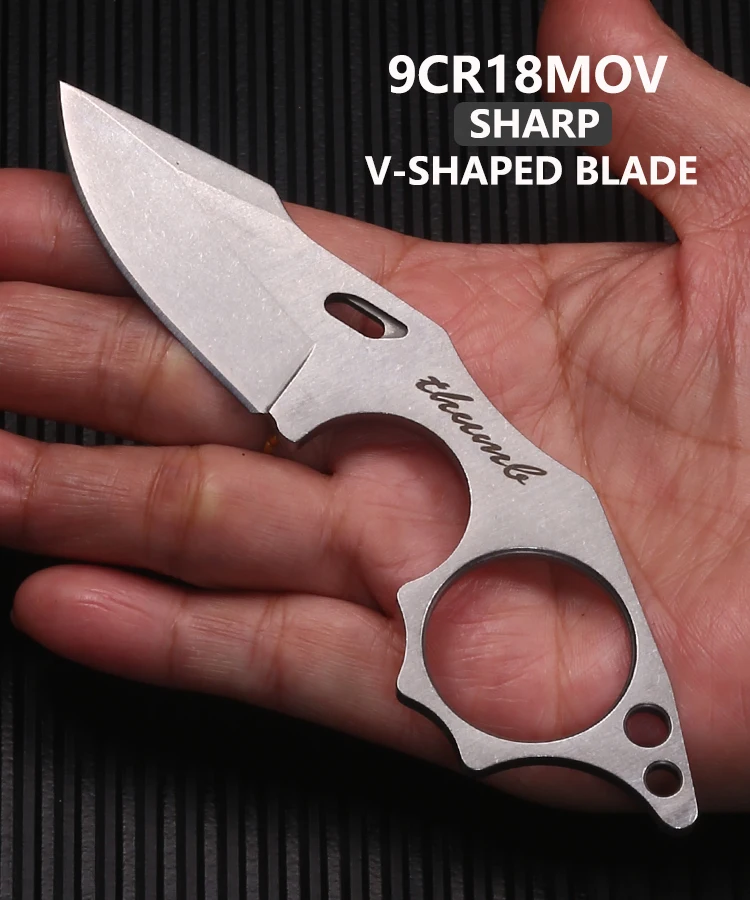 Small Tactical Fixed Blade Pocket Knife - Blade HQ