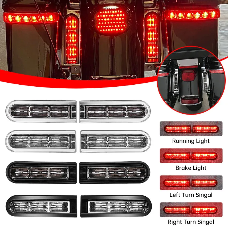 Motorcycle-LED-Inserts-Saddlebag-Filler-Support-Taillight-Running-Light ...